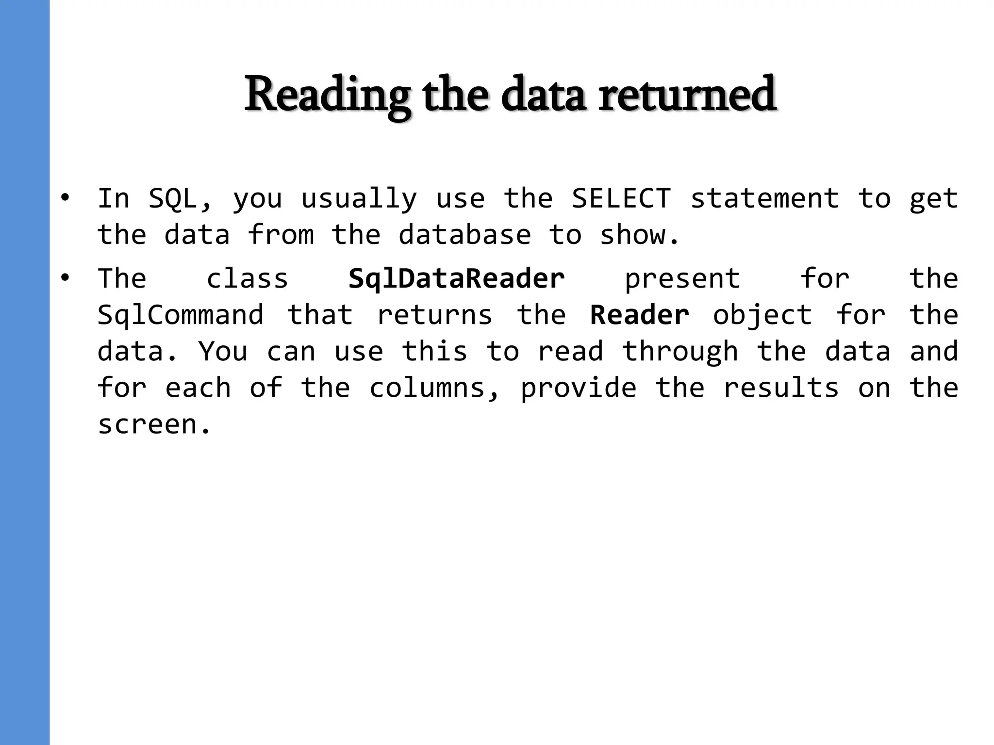 Asp .Net Database Connectivity Presentation.pptx