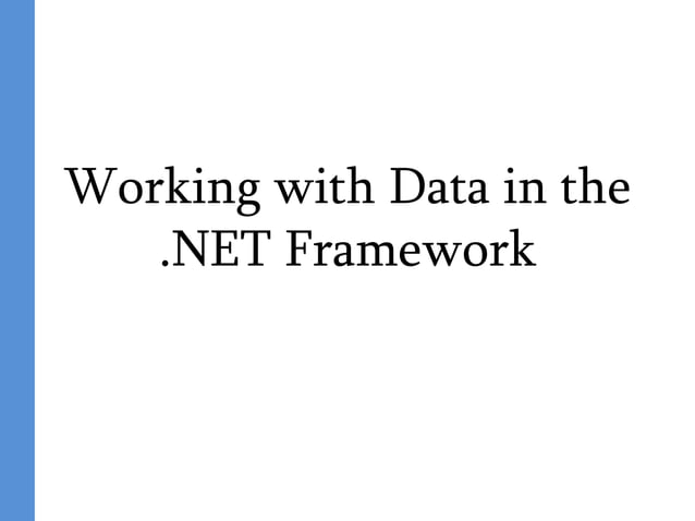 Asp .Net Database Connectivity Presentation.pptx Asp .Net Database Connectivity Presentation.pptx