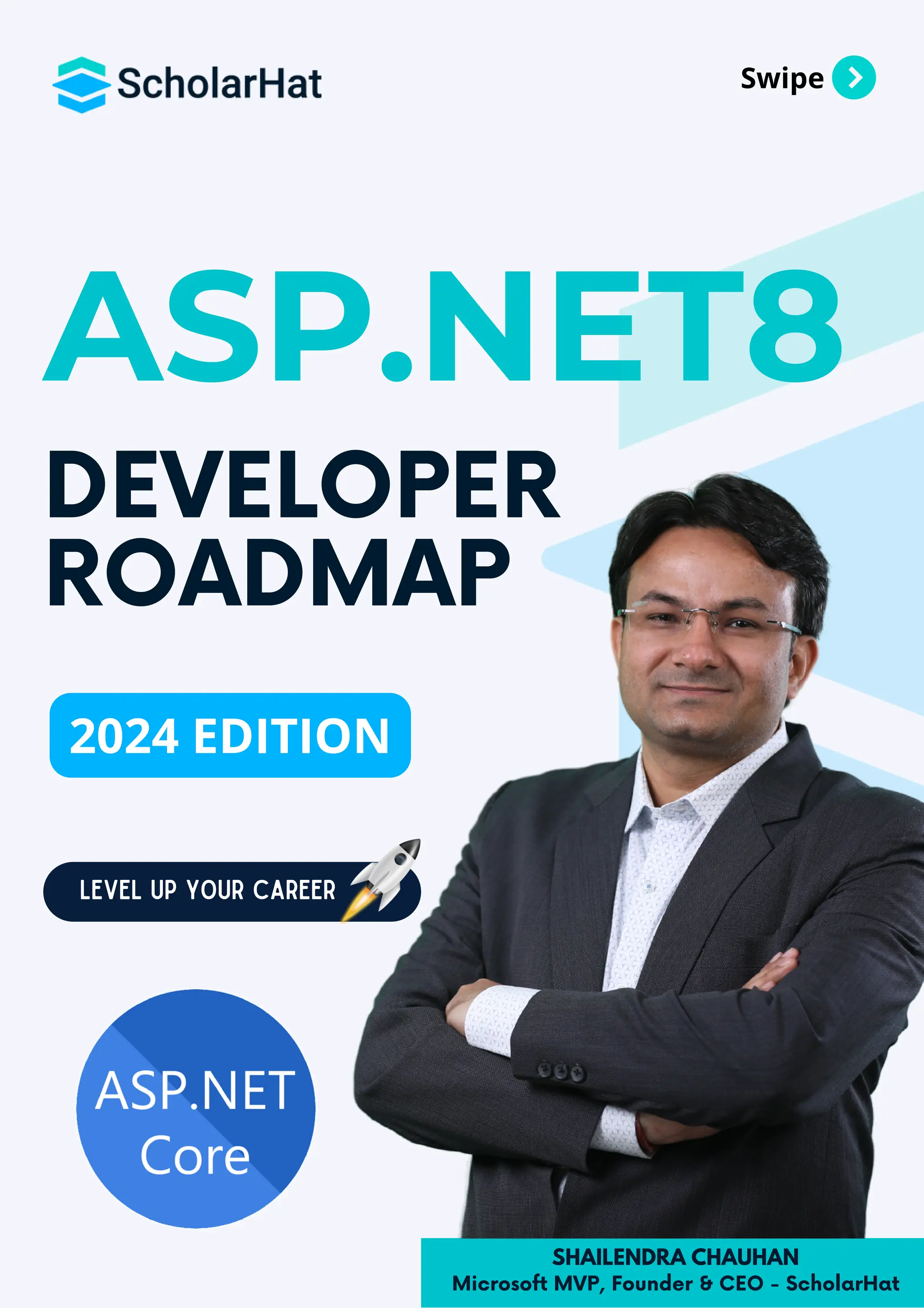 ASP.NET 8 Developer Roadmap By ScholarHat PDF | PDF | Databases | Computer Software and Applications