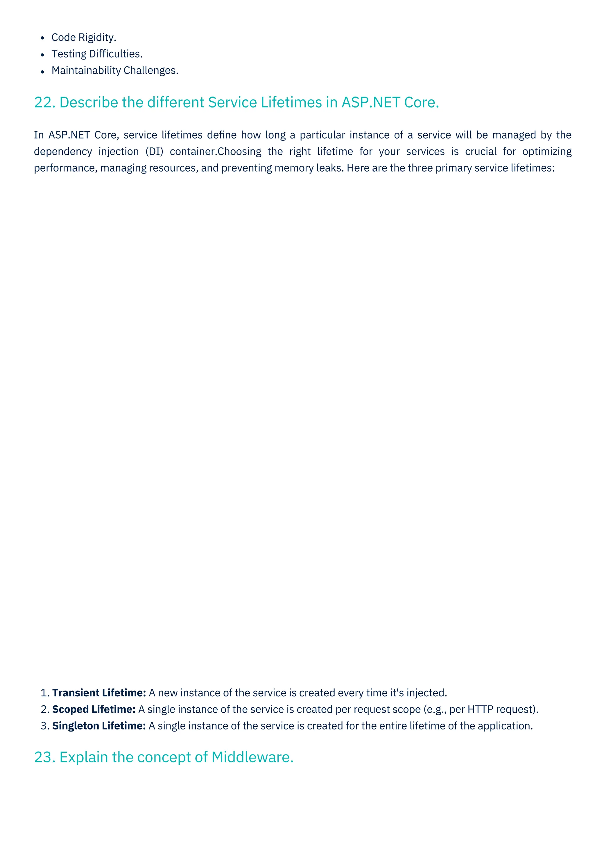 Aspnet Core Interview Questions Pdf By Scholarhatpdf