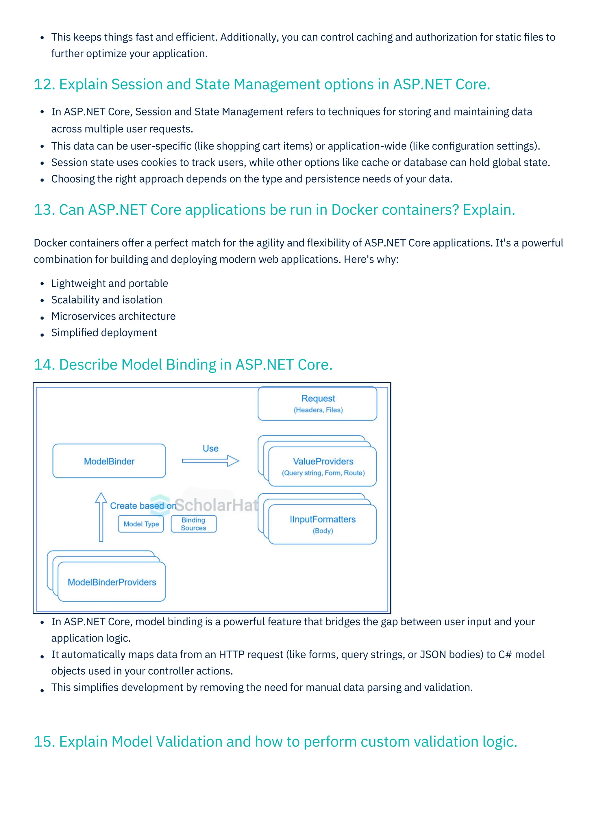 ASP.NET Core Interview Questions PDF By ScholarHat.pdf