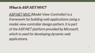 Best Institute for ASP NET MVC Course in India | PDF | Web Development ...