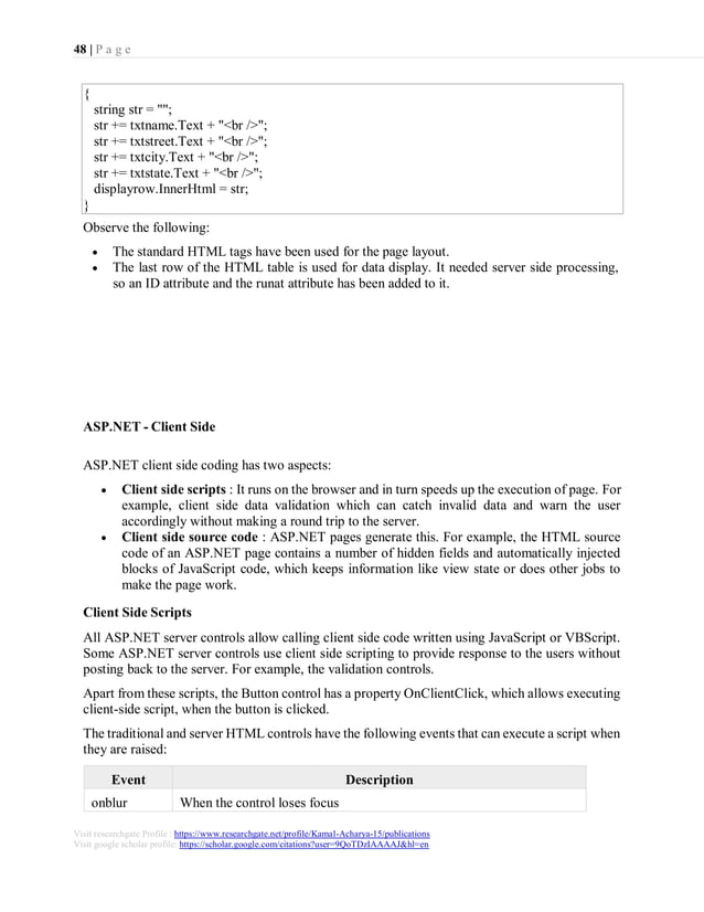 Asp.net web application framework project.pdf Asp.net web application framework project.pdf