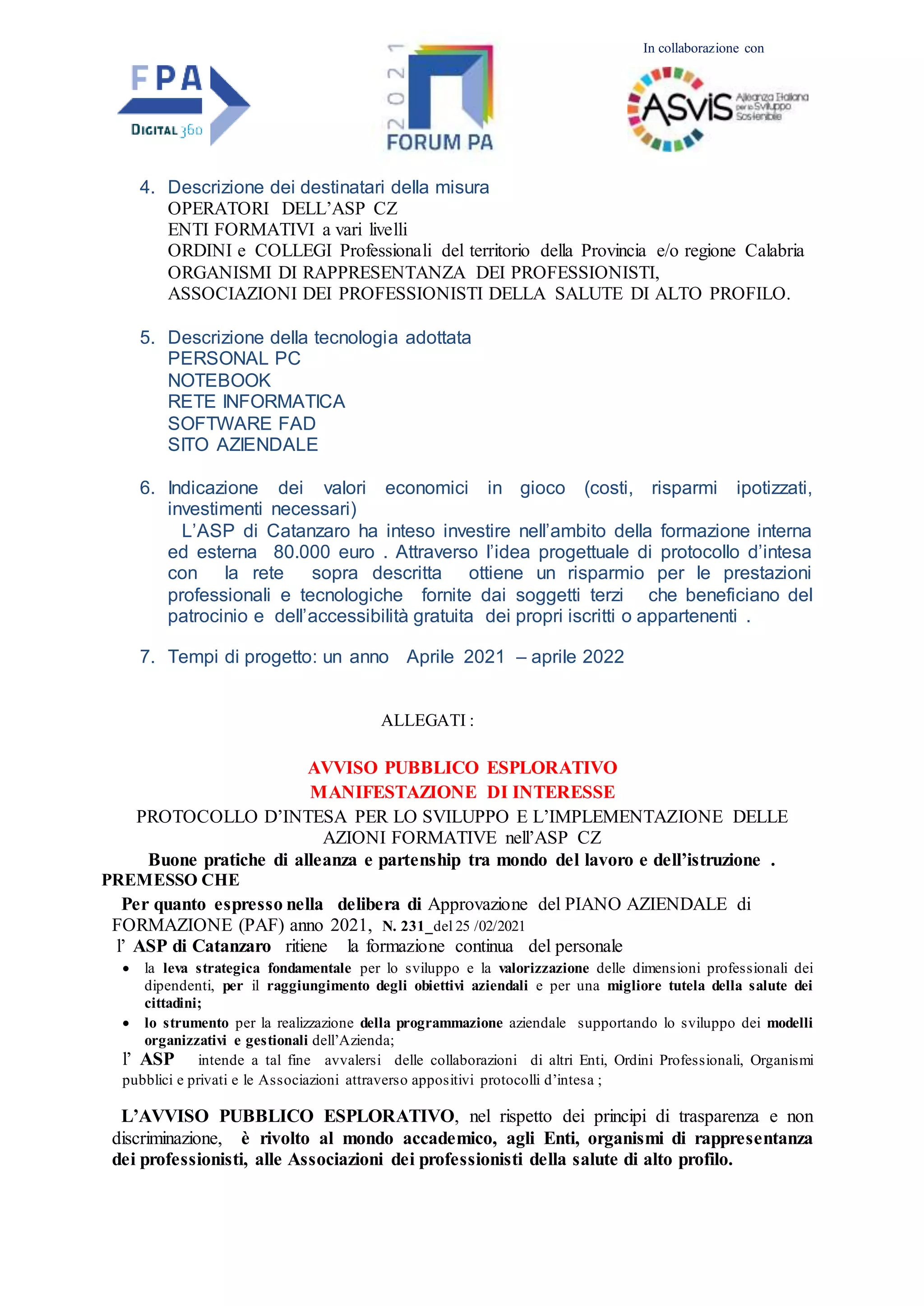 Asp cz premio pa sostenibile e resiliente 2021 - template-word | DOCX