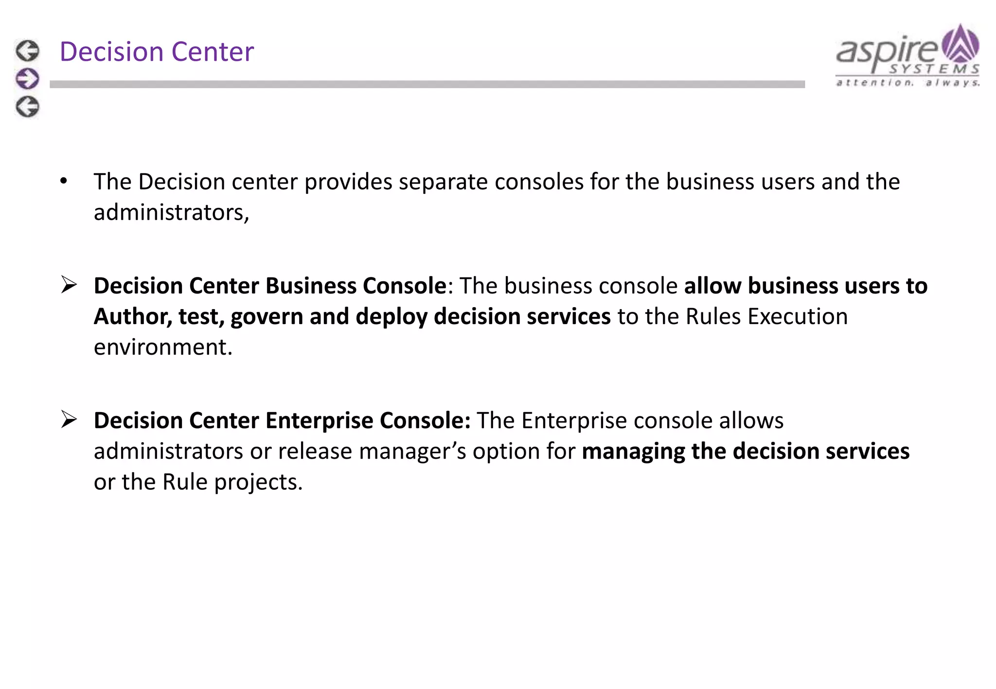IBM Operational Decision Manager - Decision Governance Framework | PPTX