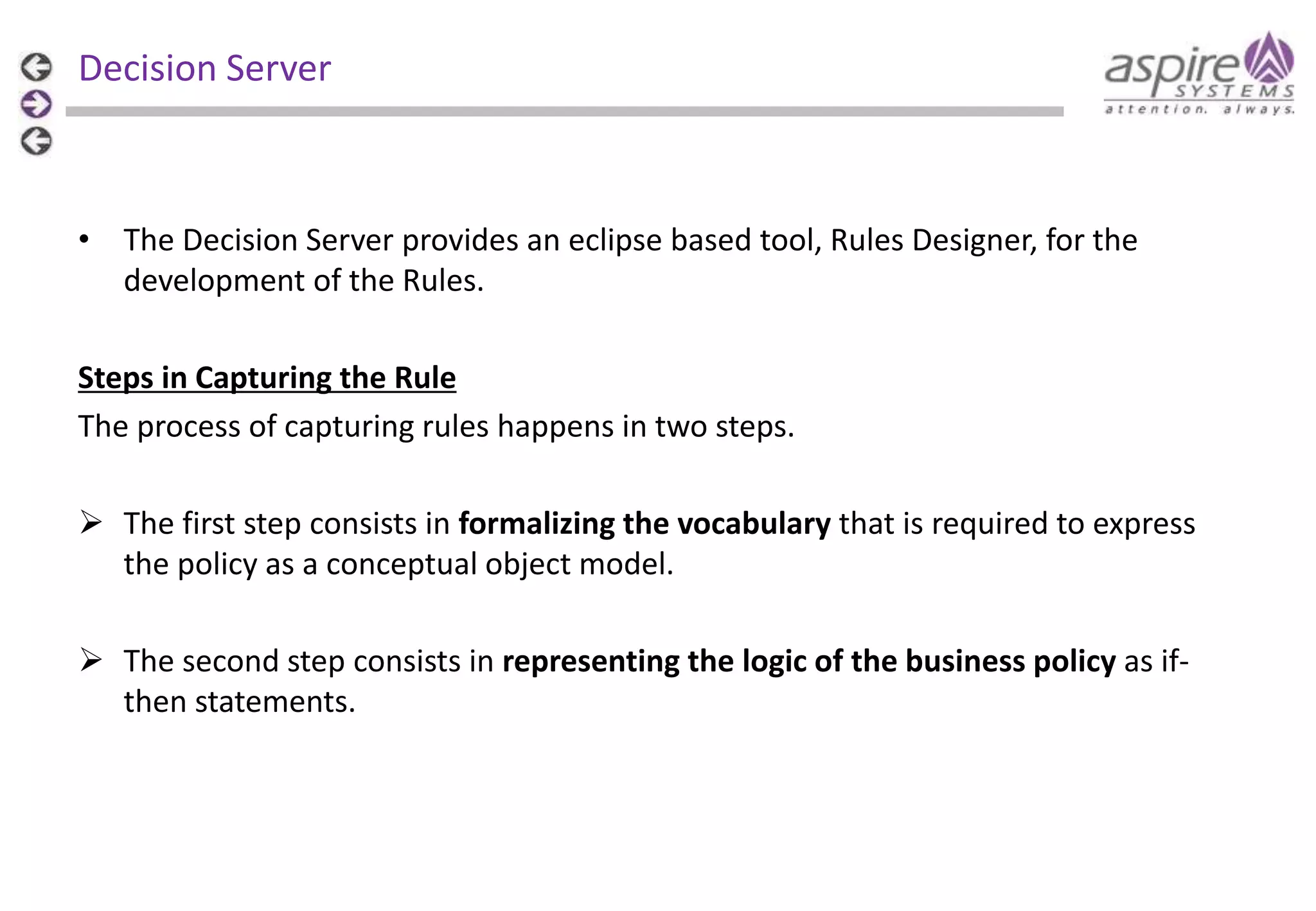 IBM Operational Decision Manager - Decision Governance Framework | PPTX