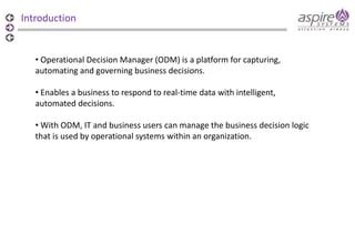 IBM Operational Decision Manager - Decision Governance Framework | PPTX