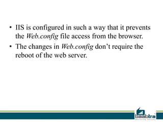 Asp folders and web configurations | PPT
