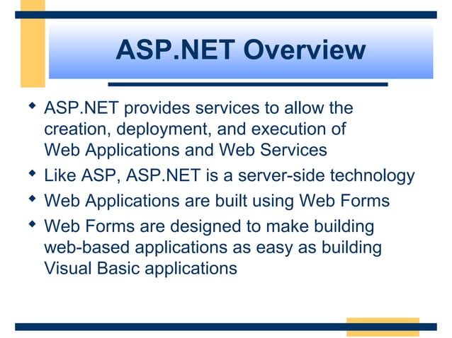 Asp.net. | PPT