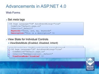 ASP.NET Overview - Alvin Lau | PDF