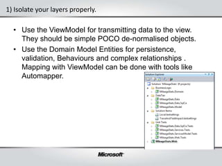 ASP.NET MVC Best Practices malisa ncube | PPT