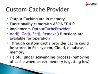 Asp.net caching | PPT