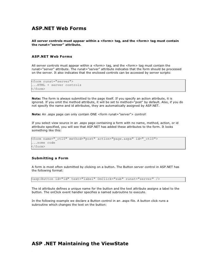 Asp.Net Forms1