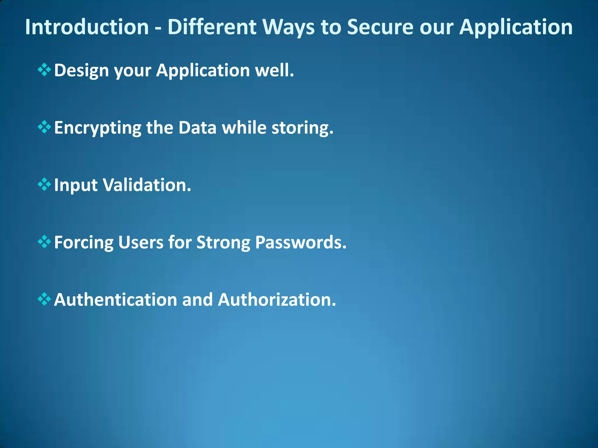 Asp.net membership anduserroles_ppt | PPTX | Internet | Computing