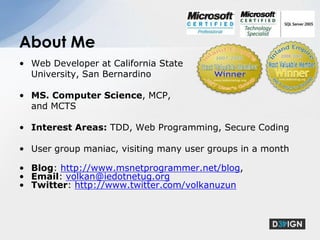 ASP.NET MVC Presentation | PPT