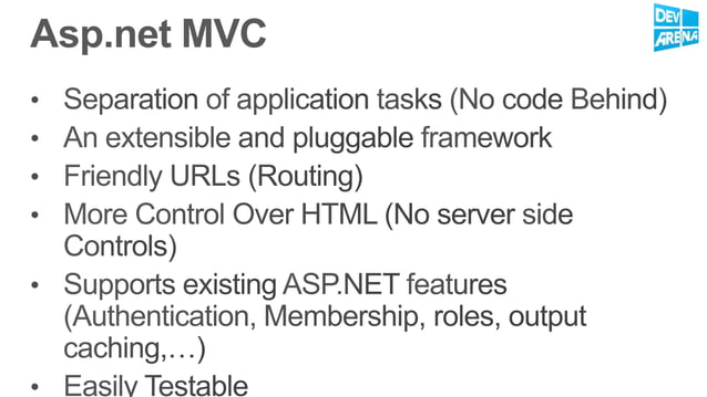 Asp.net mvc 4 | PPT