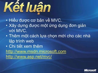 ASP.NET OverView | PPTX