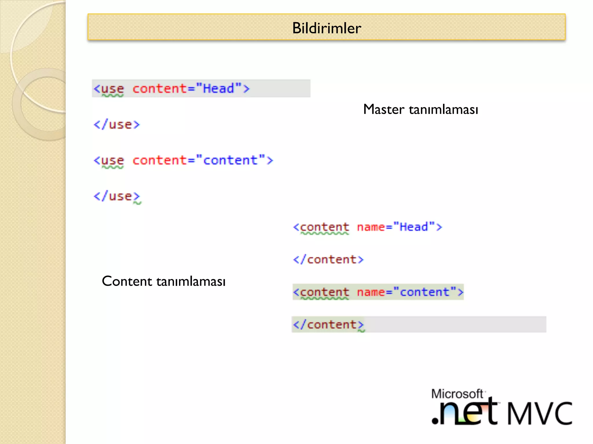 ASP.Net MVC ile Web Uygulamaları -15(Layout ve View) | PDF