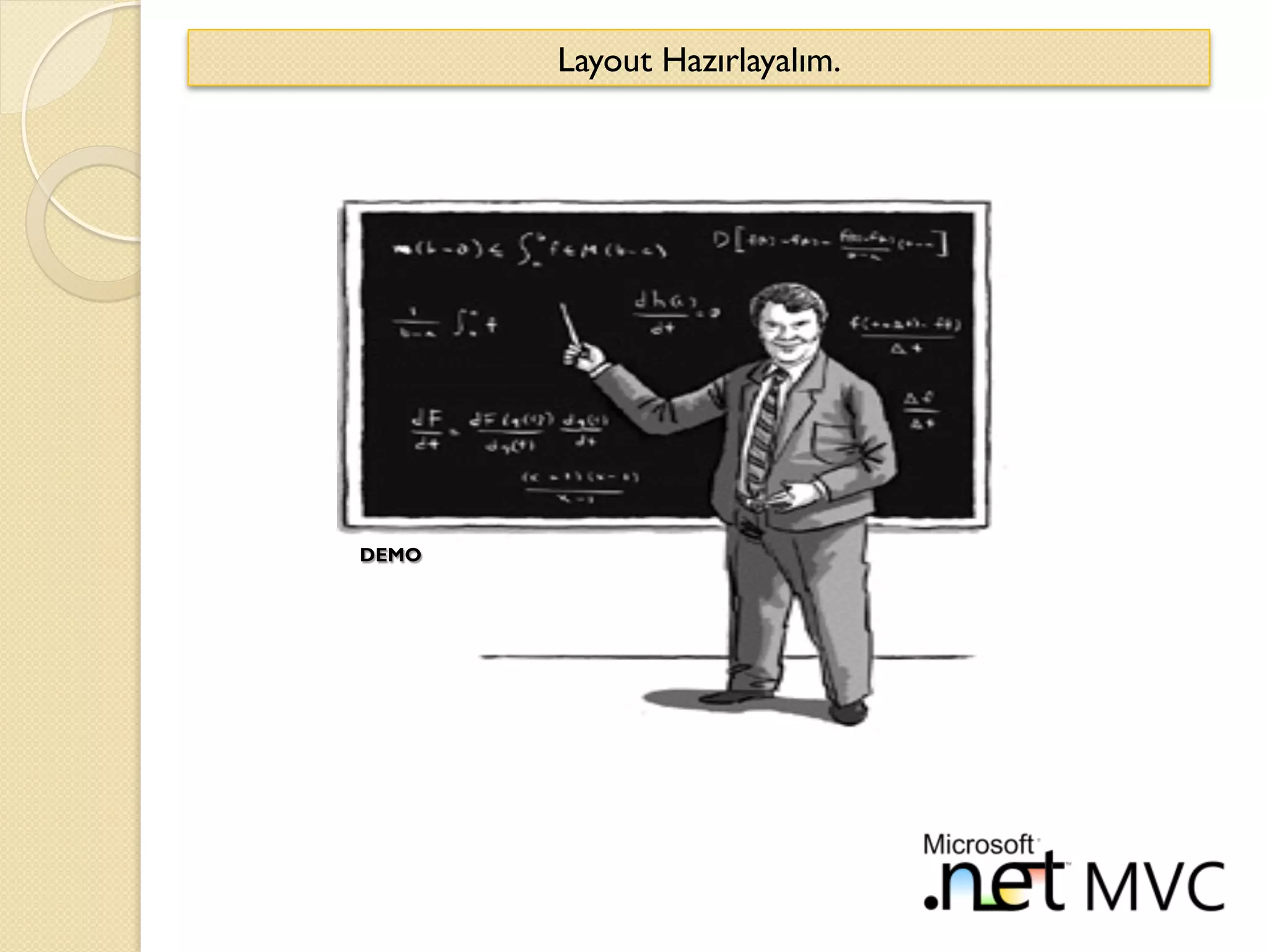 ASP.Net MVC ile Web Uygulamaları -15(Layout ve View) | PDF