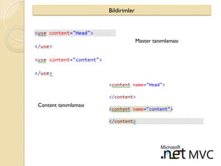 ASP.Net MVC ile Web Uygulamaları -15(Layout ve View) | PDF