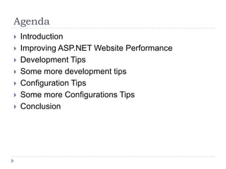 Asp.net performance | PPT