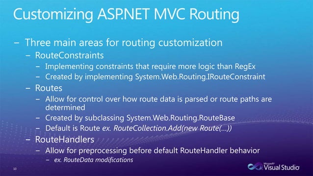 ASP.NET Routing Deep Dive | PPTX | Web Design and HTML | Internet