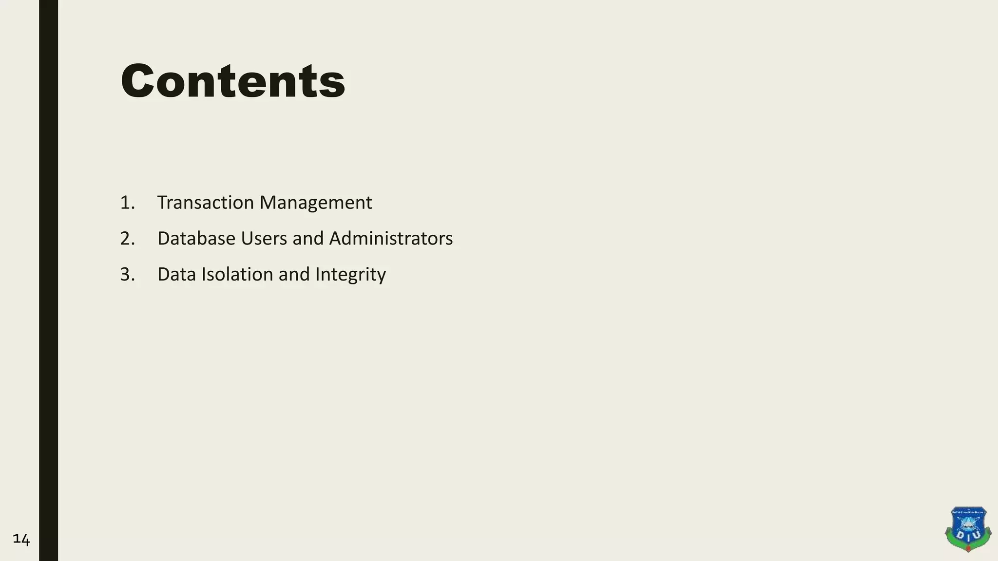 Database Managment System Pptx
