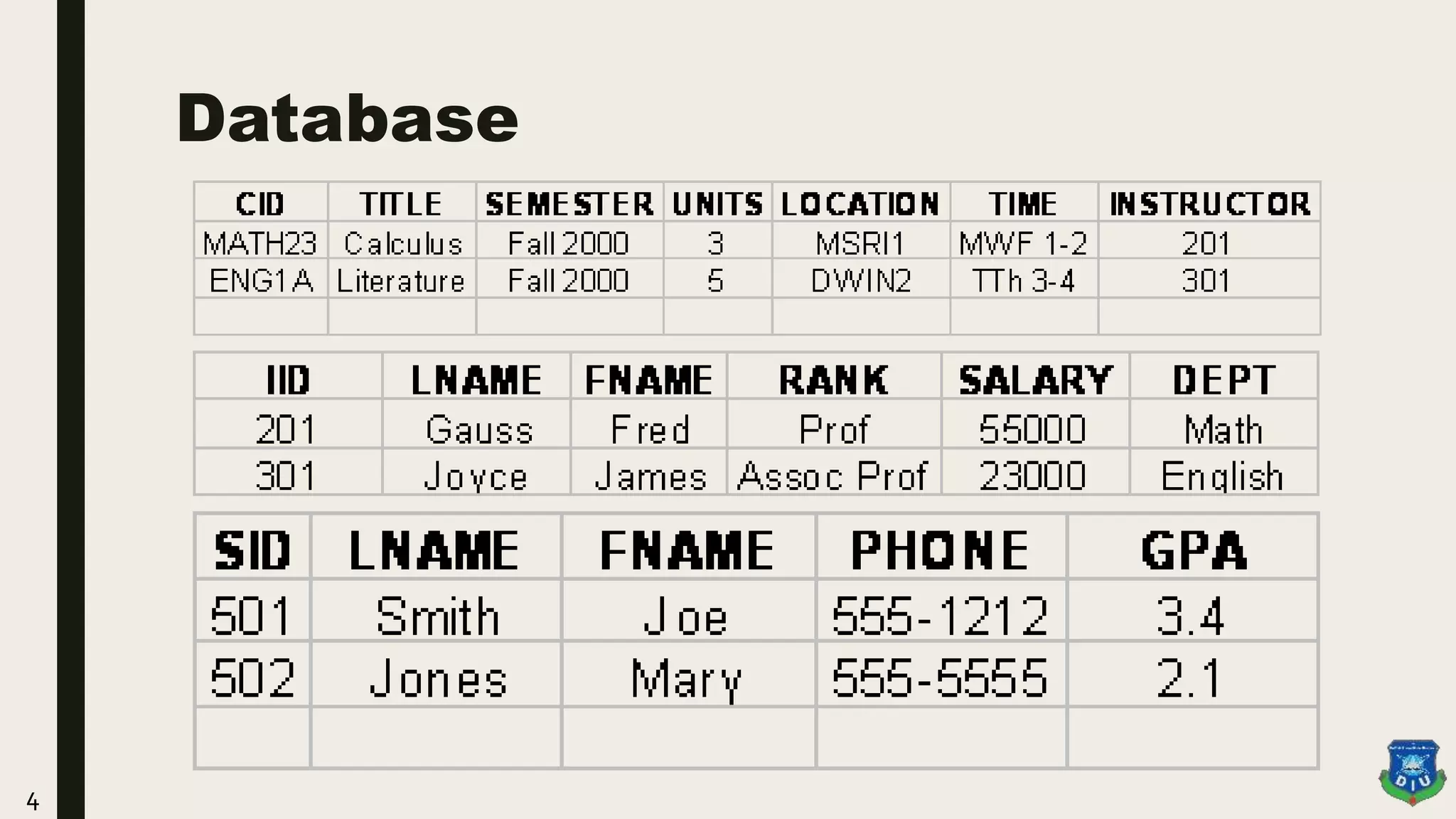 Database Managment System | PPTX | Databases | Computer Software and Applications
