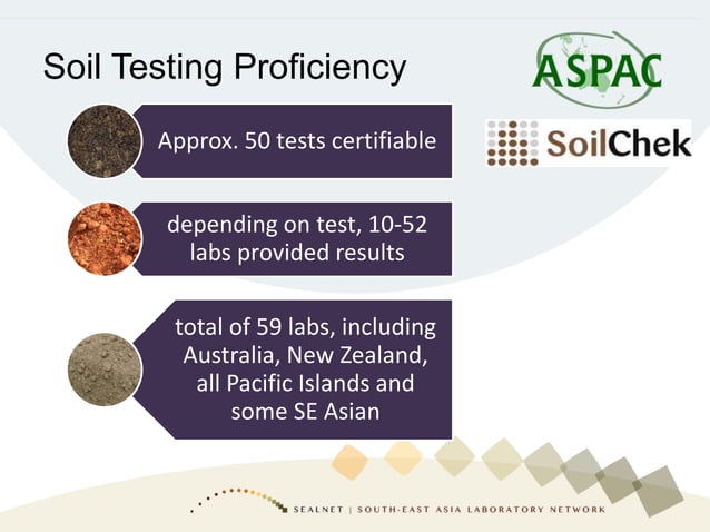 4th SEALNET meeting, item 6 - Case study: Pacific Soil Laboratory ...