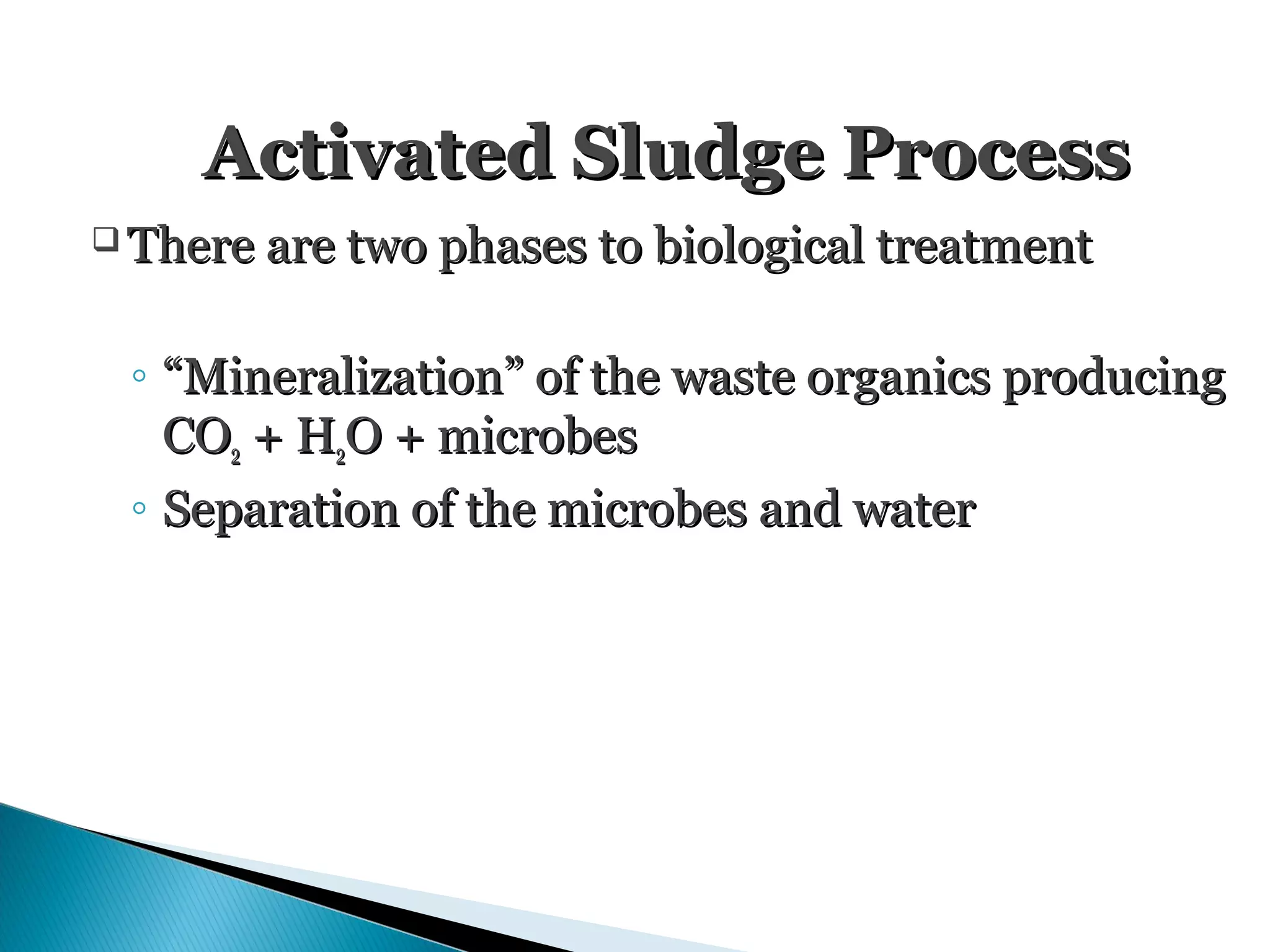 Activated Sludge Process and biological Wastewater treatment system | PPT