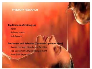 A spa project evaluation | PPTX