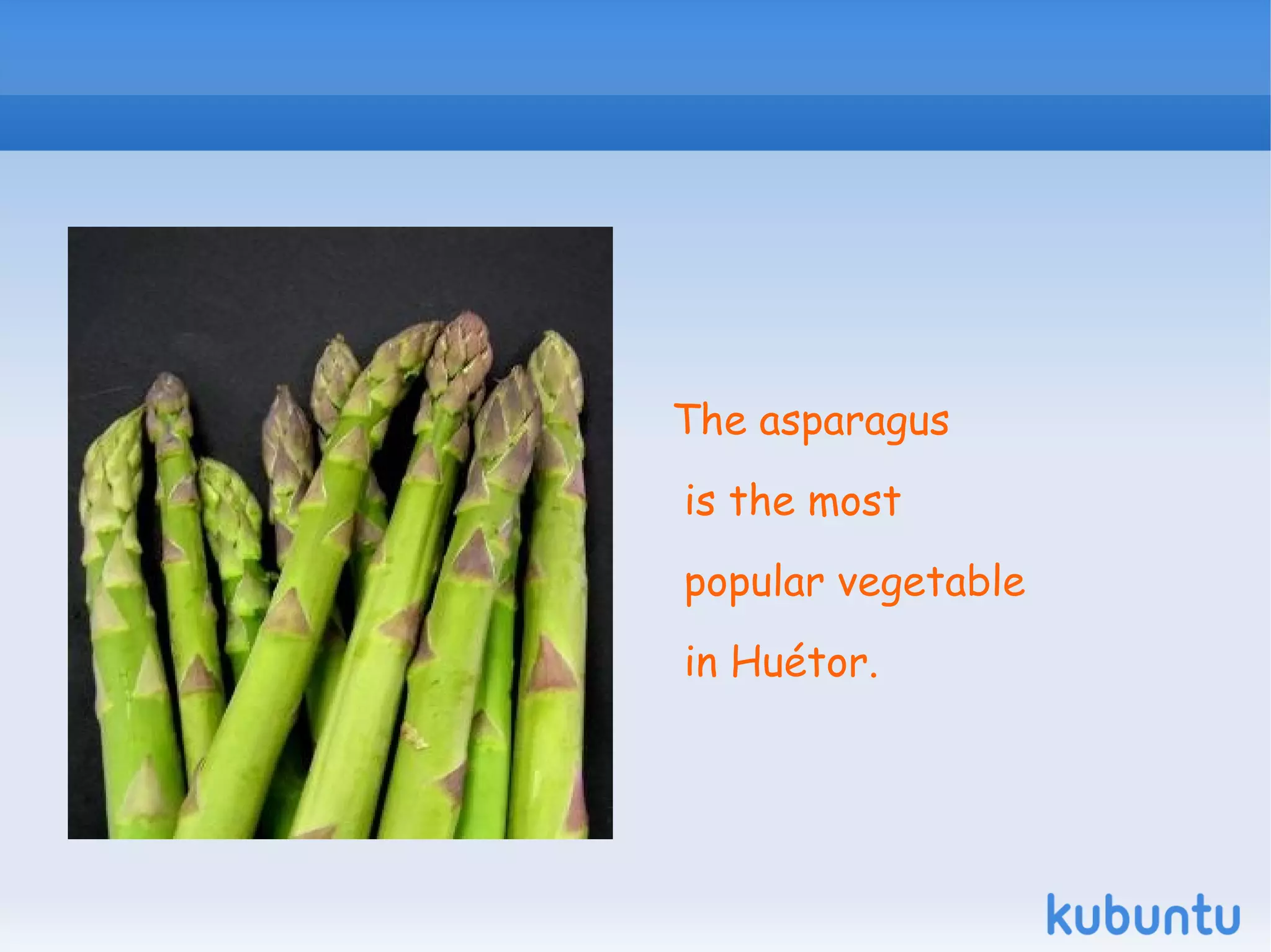 Asparagus presentation | ODP