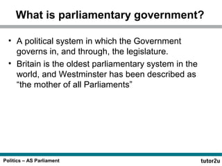 As parliament | PPT | Free Download