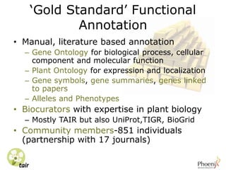 TAIR Presentation ASPB 2017 | PPTX