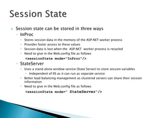 ASP.Net Presentation Part3 | PPT