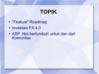 ASP.NET 4.0 Overview | PPT