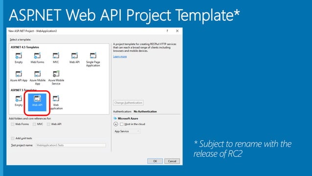 ASP.NET Core MVC + Web API with Overview | PPTX | Web Design and HTML | Internet