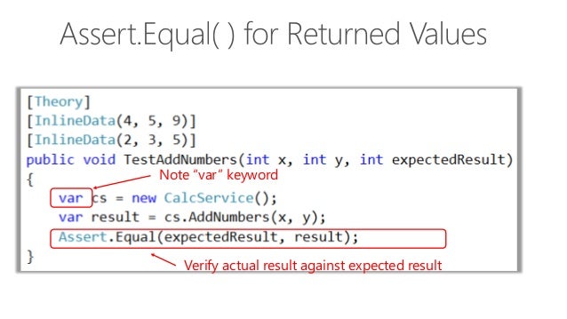 ASP.NET Core Unit Testing ASP.NET Core Unit Testing