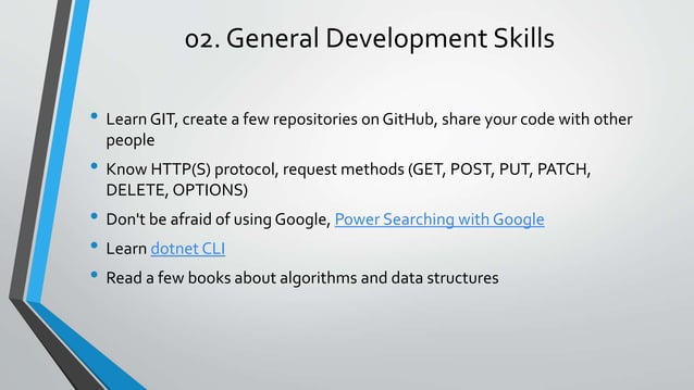 ASP.NET Developer Roadmap 2021 | PPT