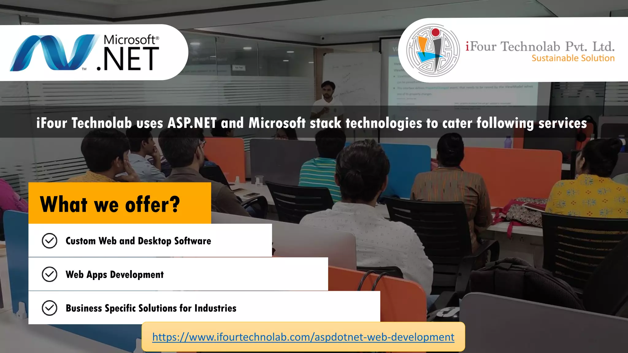 Asp Dot Net Software Development In India Ifour Technolab Ppt 