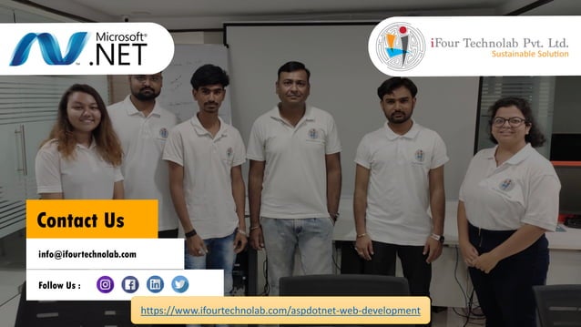 Asp Dot Net Software Development In India Ifour Technolab Ppt