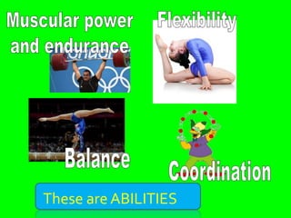AS PE Skills, abilities and classification 2013 | PPTX