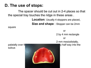 A special tray is defined final | PPT