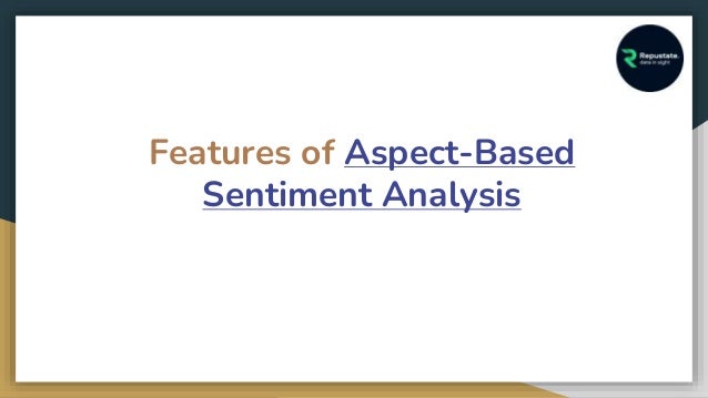 Aspect Based Sentiment Analysis | PPT