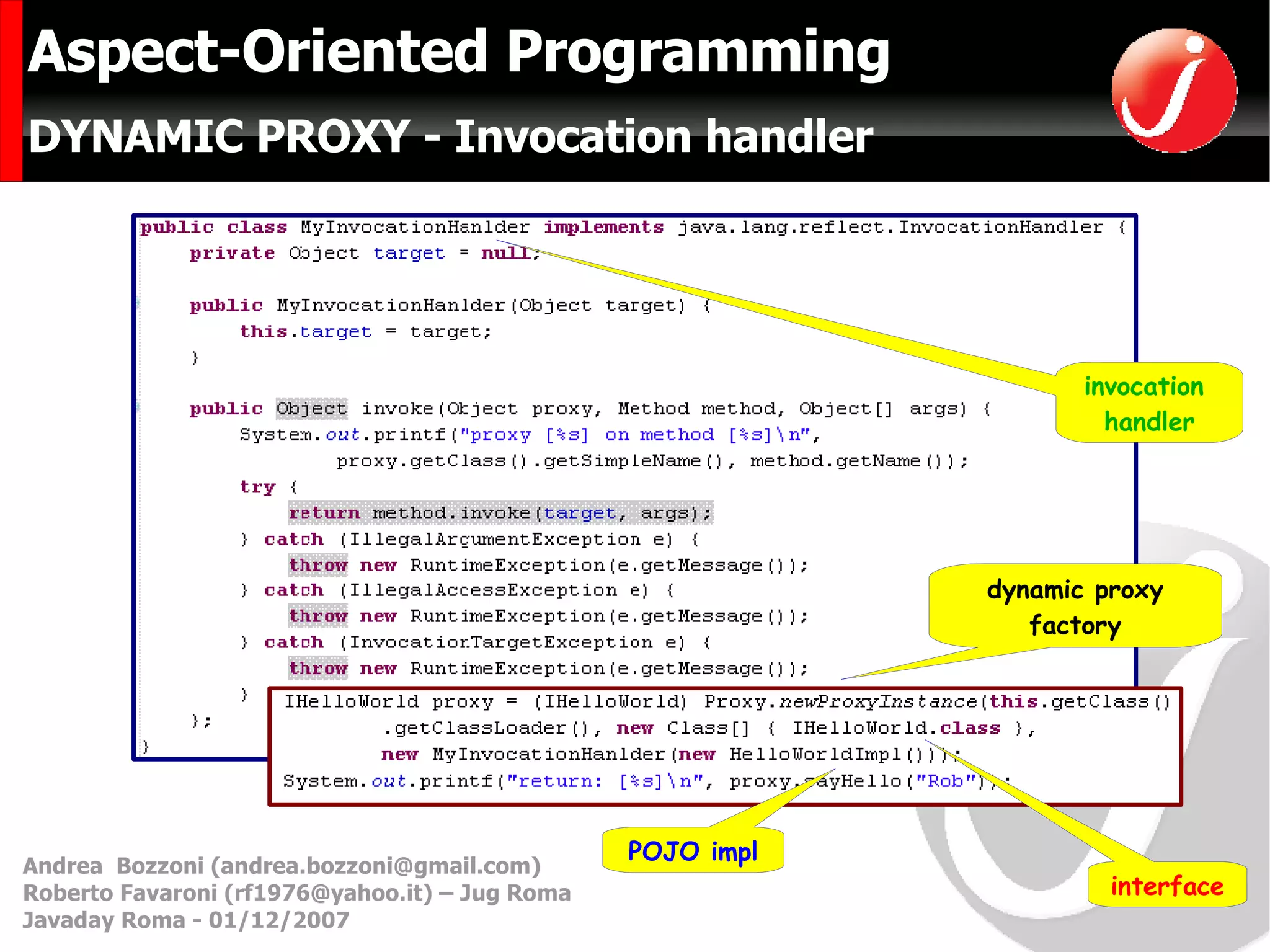 Aspect Oriented Programming Ppt 4417