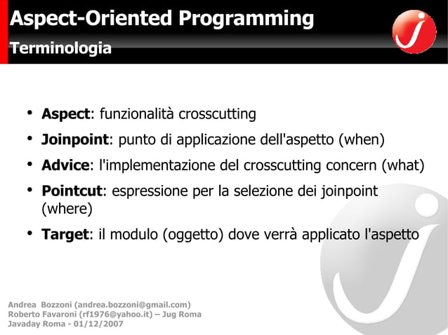 Aspect Oriented Programming | PPT