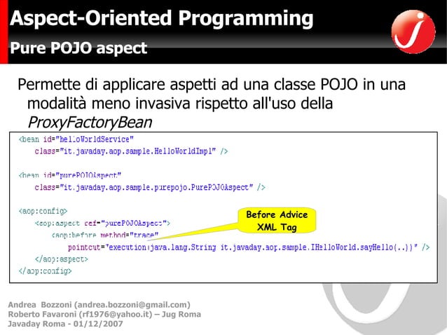 Aspect Oriented Programming Ppt