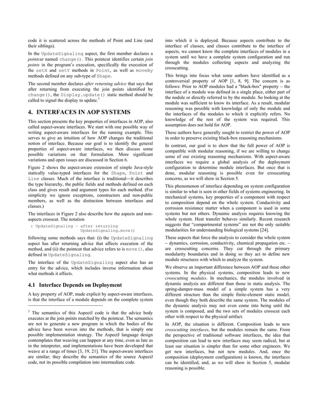 Aspect Oriented Programming Pdf