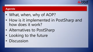 Aspect oriented programming | PPTX | Web Development | Internet