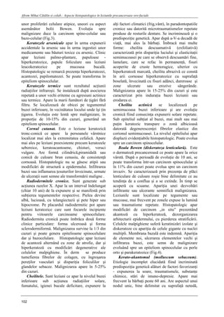 Aspecte precanceroase orale | PDF